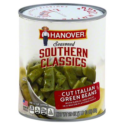 Hanover Seasoned Italian Green Beans, 29 oz | Central Market - Really ...