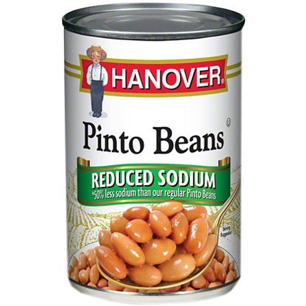 Hanover Low Sodium Pinto Beans, 15.5 oz | Central Market - Really Into Food