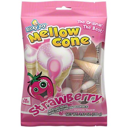 Ricky Joy Mellow Cone Strawberry, 3.53 oz | Joe V's Smart Shop | Low ...