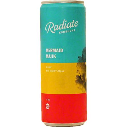Radiate Kombucha Mermaid Majik, 12 fl oz | Central Market - Really Into ...
