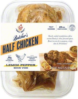 Roli Roti Half Lemon Chicken, 20 oz | Central Market - Really Into Food