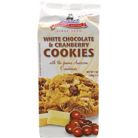 Merba White Chocolate Cranberry Cookies, 7.05 oz | Central Market ...
