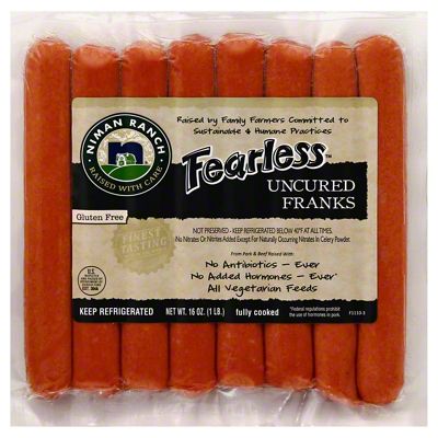 Niman Ranch Uncured Franks, 16 oz | Central Market - Really Into Food