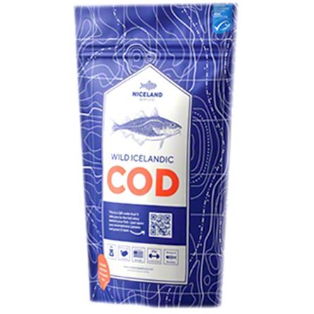 Niceland Seafood Wild Icelandic Frozen Cod Portions, 2 lb | Central ...