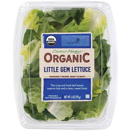 Central Market Organic Little Gem Lettuce, 6 oz | Central Market ...
