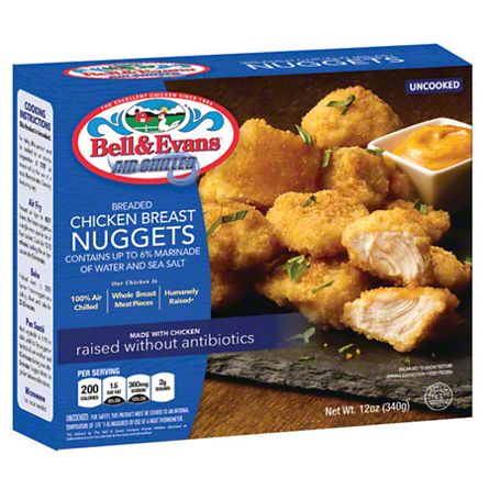 Bell & Evans Breaded Chicken Breast Nuggets, 12 oz | Central Market ...