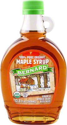 Bernard Grade A Amber Organic Maple Syrup, 12.5 oz | Central Market ...