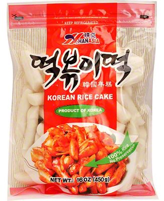 Hanasia Korean Rice Cake Sticks, 16 oz | Central Market - Really Into Food