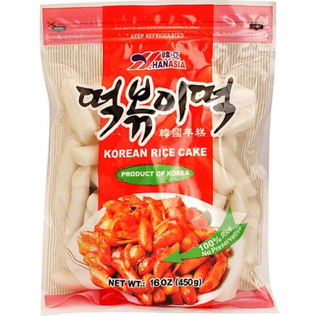 Hanasia Korean Rice Cake Sticks, 16 oz | Central Market - Really Into Food