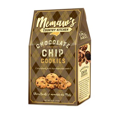 Memaw's Country Kitchen Chocolate Chip Cookies, 4 oz | Central Market ...