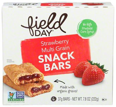 Field Day Strawberry Multi-Grain Snack Bars, 6 ct. 7.8 oz ea | Central ...