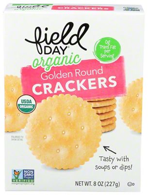 Field Day Organic Golden Round Cracker, 8 oz | Central Market - Really ...