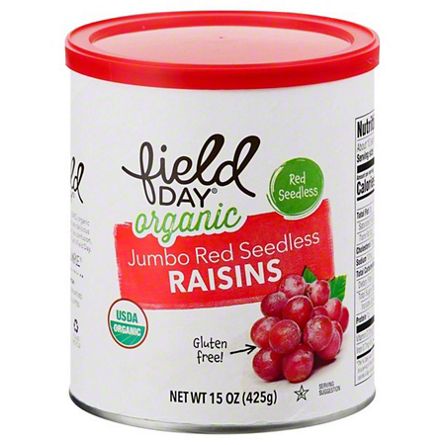Field Day Organic Red Jumbo Raisins, 15 oz | Central Market - Really ...