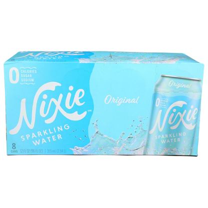 Nixie Sparkling Water Original, 8 pk Cans, 12 fl oz ea – Central Market