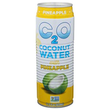 C2O Coconut Water With Pineapple, 17.5 fl oz | Central Market - Really ...