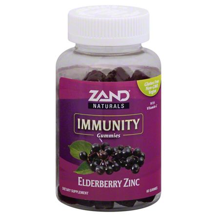 Zand Immunity Elderberry Zinc Gummies, 60 ct | Central Market - Really ...