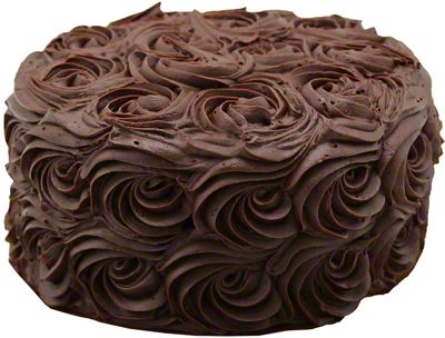 Central Market Chocolate Rosette Cake, 8 in, Serves 8 to 10 | Central ...