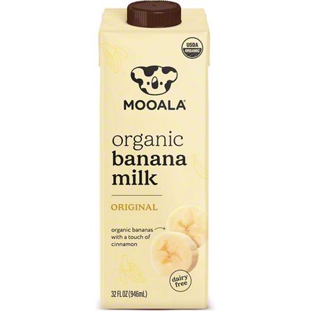 Mooala Organic Plant-Based Banana Milk Original, 33.8 oz | Central ...