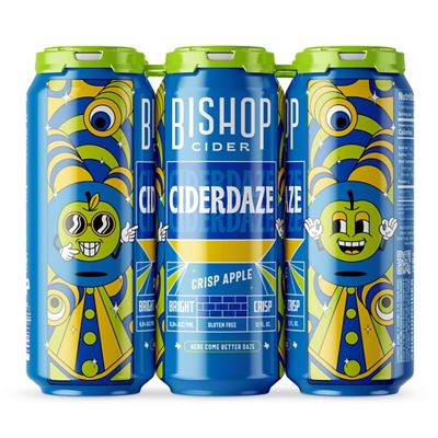 Bishop Cider Ciderdaze Crisp Apple 12 oz Cans, 6 pk | Central Market ...