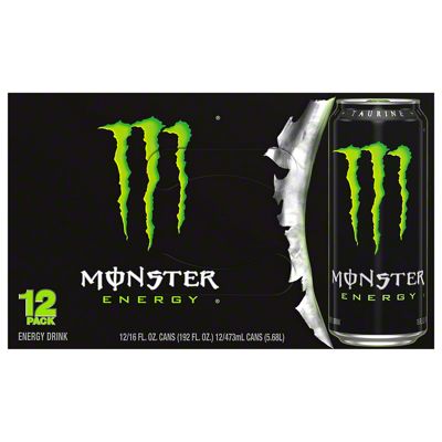 Monster Energy Original Green Energy Drink 12 pk Cans, 16 oz | Joe V's ...