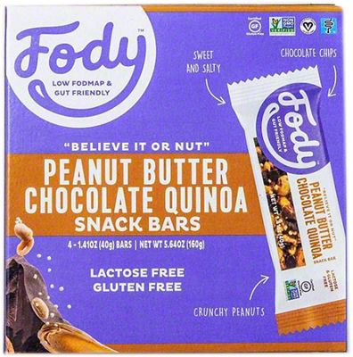 Fody Peanut Butter Chocolate Quinoa Bars, 4 ct | Central Market ...