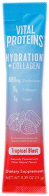 Vital Proteins Hydration & Collagen Tropical Blast Stick Packet, .39 oz ...