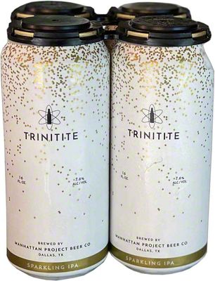 Manhattan Project Beer Co. Trinitite Brut Beer 16 oz Cans, 4 pk ...