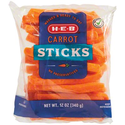 H-E-B Fresh Carrot Sticks, 12 oz | Joe V's Smart Shop | Low Prices ...