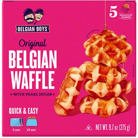 Belgian Boys Original Belgian Waffles, 5 ct | Central Market - Really ...