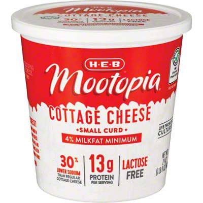 H-E-B Mootopia Lactose-Free Small Curd Cottage Cheese, 24 oz | Joe V's ...
