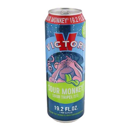 Victory Sour Monkey Sour Tripel Beer, 19.2 oz | Central Market - Really ...