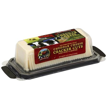 New Bridge Cracker Cut Extra Sharp White Cheddar, 10 oz | Central ...