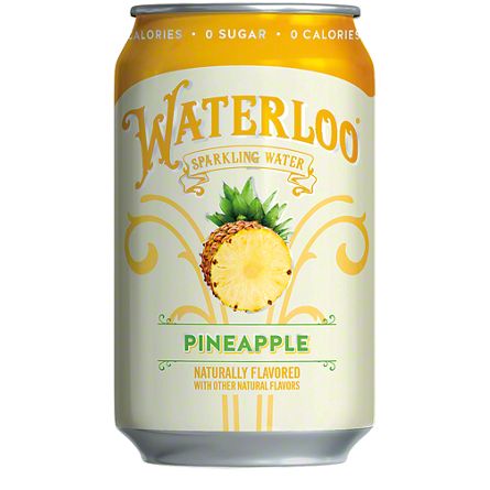 Waterloo Pineapple Sparkling Water, 12 oz | Central Market - Really ...