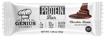 Genius Gourmet Chocolate Dream Protein Bar, 1.06 oz | Central Market ...