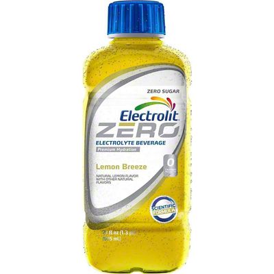 Electrolit Zero Sugar Lemon Breeze Electrolyte Beverage, 21 oz | Joe V ...