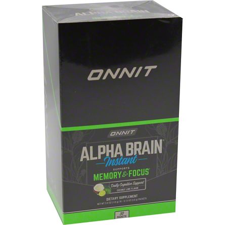 Onnit Coconut Lime Alpha Brain Packets, 30 ct | Central Market - Really ...