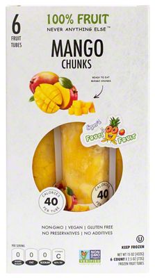 Fruti Fruit Mango Chunks Fruit Tubes, 6 ct | Central Market - Really ...
