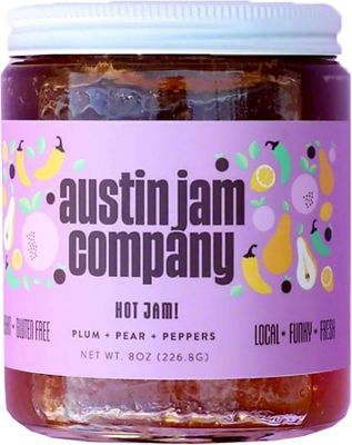 Austin Jam Company Plum Pear & Peppers Hot Jam, 8 oz | Central Market ...