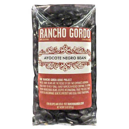 Rancho Gordo Ayocote Negro, 16 oz | Central Market - Really Into Food