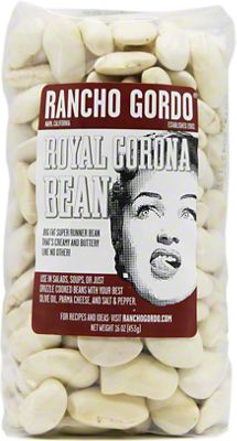 Rancho Gordo Royal Corona Beans, 16 oz | Central Market - Really Into Food