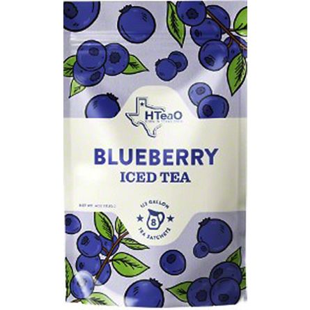 HTeaO Blueberry Iced Tea Sachets, 8 ct | Central Market - Really Into Food