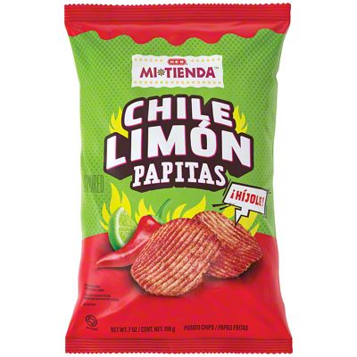 H-E-B Mi Tienda Papitas Potato Chips - Spicy Chile Limón, 7 oz | Joe V ...