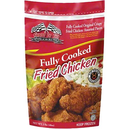 Good To Go Fully Cooked Fried Chicken Family Value Pack, 3 lb | Joe V's ...