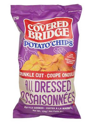 Covered Bridge All Dressed Crinkle Cut Potato Chips, 6 oz | Central ...