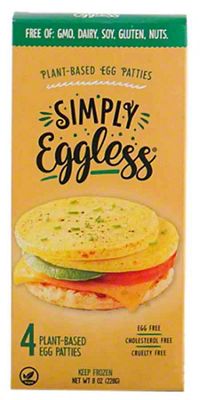 Simply Eggless Plant Based Egg Patties, 8 oz | Central Market - Really ...