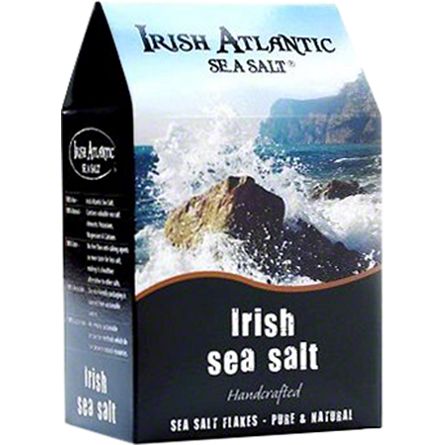 Irish Atlantic Sea Salt Pure And Natural Irish Sea Salt, 3.9 oz ...