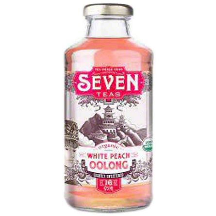 Seven Teas Organic White Peach Oolong Tea, 16 fl oz | Central Market ...