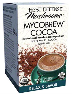 Host Defense MycoBrew Cocoa Drink Mix Packets, 10 ct | Central Market ...