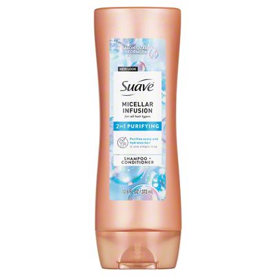 Suave 2-in-1 Shampoo and Conditioner - Micellar Infusion, 12.6 oz | Joe ...