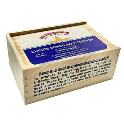 Wild Caught Salted Cod Box, 16 oz | Central Market - Really Into Food